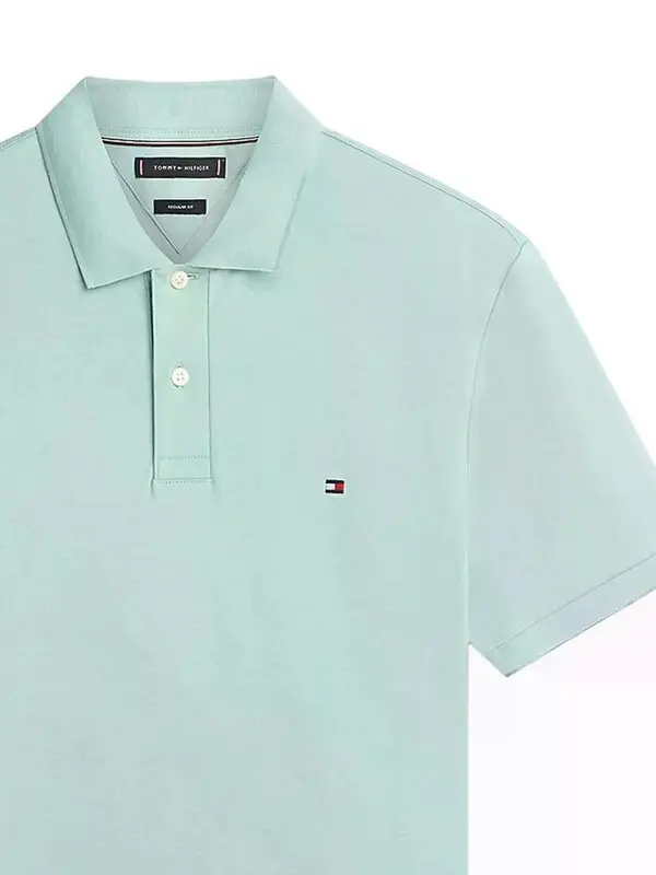 Tommy Hilfiger Embroidered-logo Polo Shirt - Green