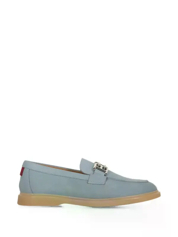 Bally Logo-plaque Leather Loafers