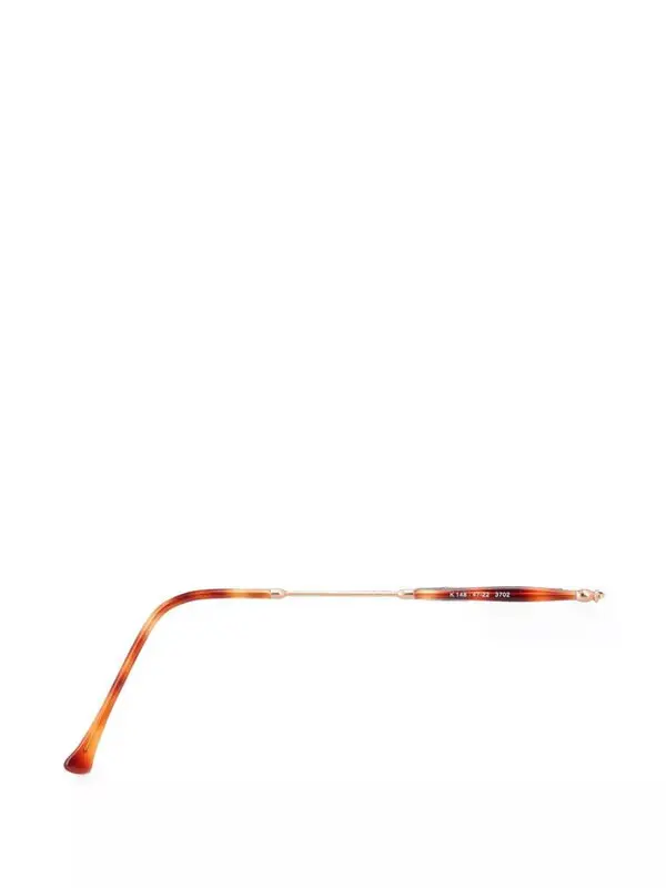 Vintage Geometric Frame Eyeglasses
