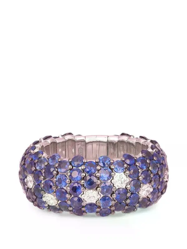 ZYDO Sapphire And Diamond Ring