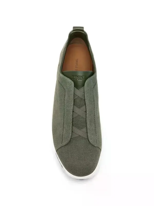 Zegna Linen Sneakers