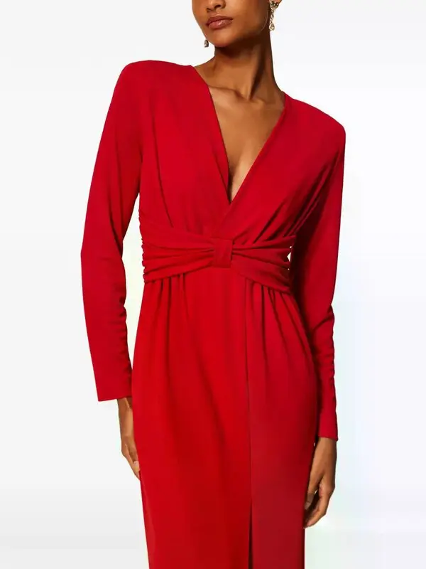 TWINSET Long Dress With Draping