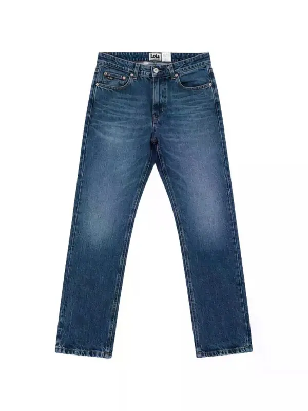 LOIS Straight-leg Faded-effect Jeans