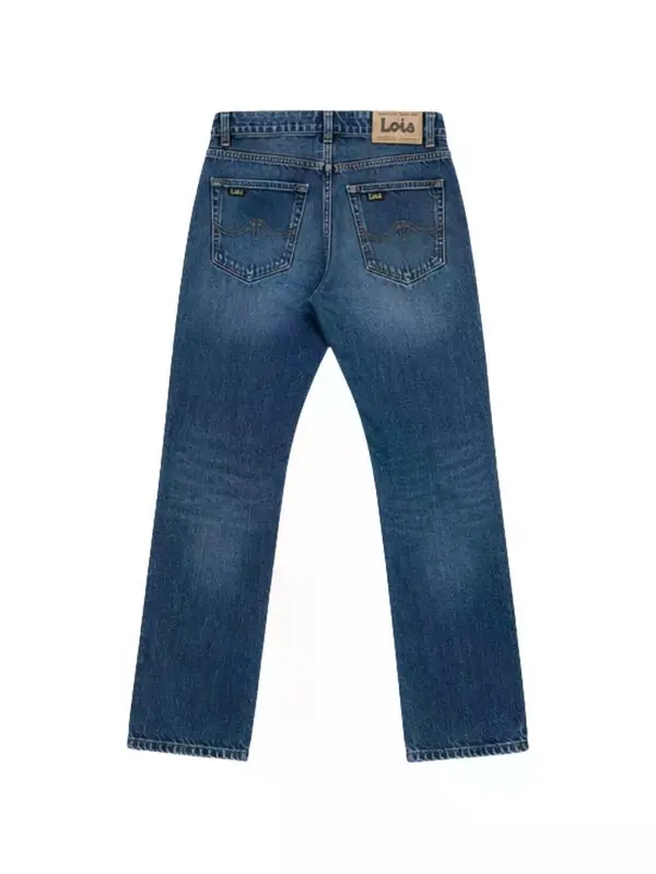 LOIS Straight-leg Faded-effect Jeans