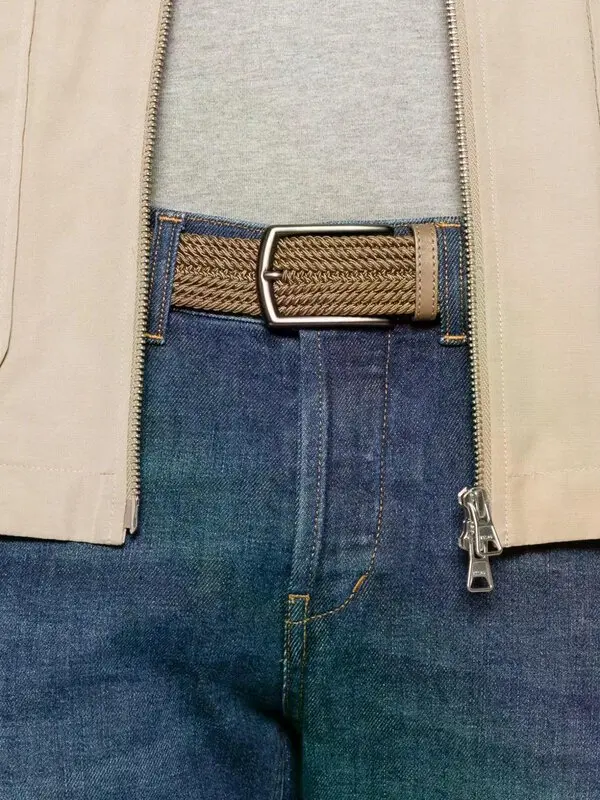 DONDUP Whiskered Effect Jeans