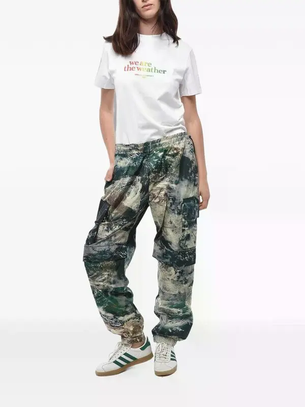 Stella McCartney Taylor Printed Cargo Trousers