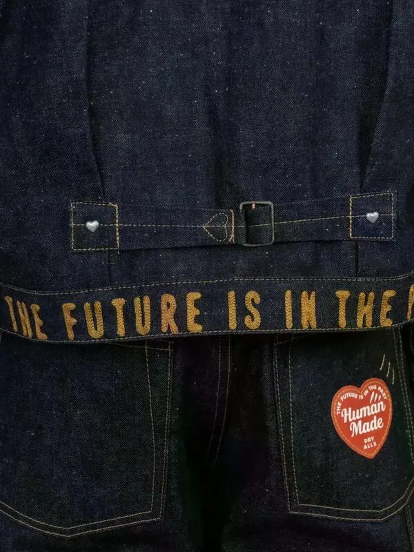 HUMAN MADE Pleated Denim Jacket