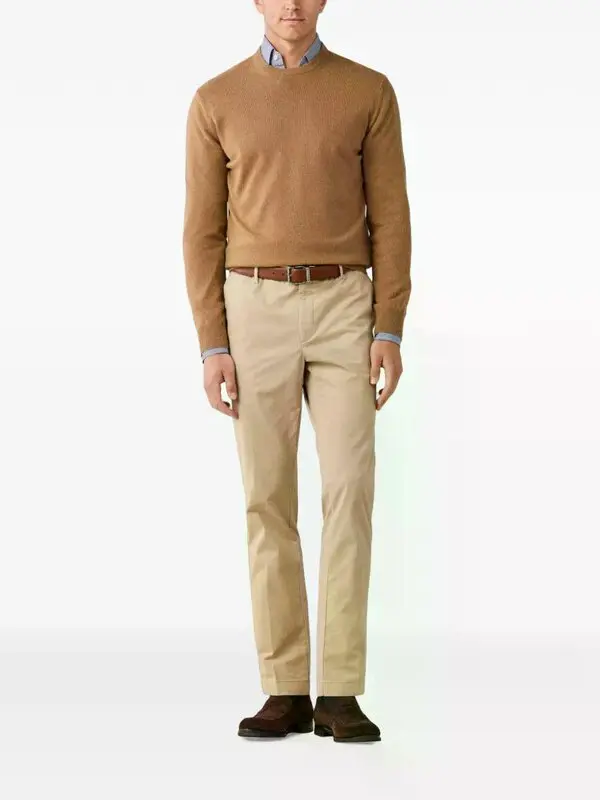 HACKETT LONDON Patch-detail Crew-neck Sweater