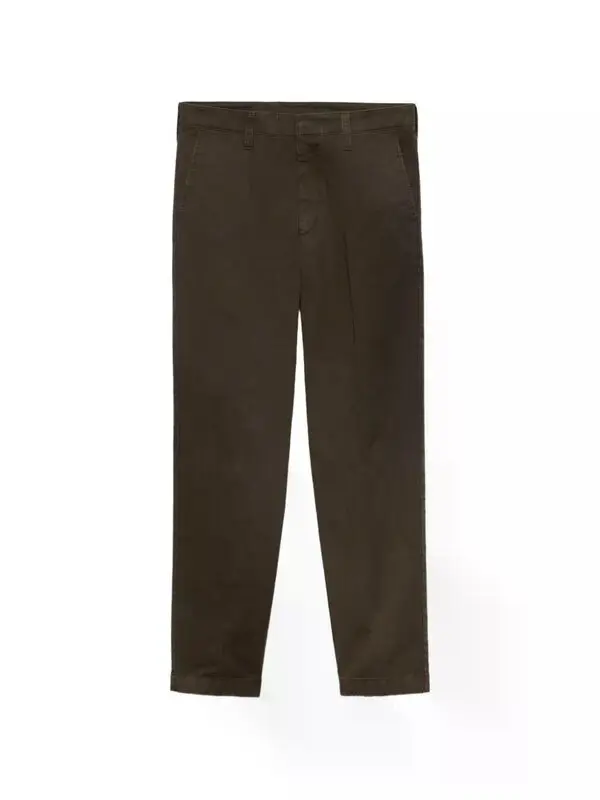 Prada Garment-dyed Cotton Pants