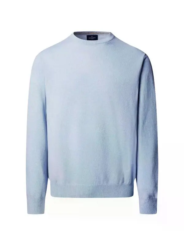 HACKETT LONDON Elbow-patch V-neck Knit