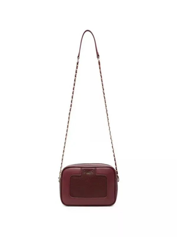 TWINSET Logo Plaque Chain Strap Cross Body Bag