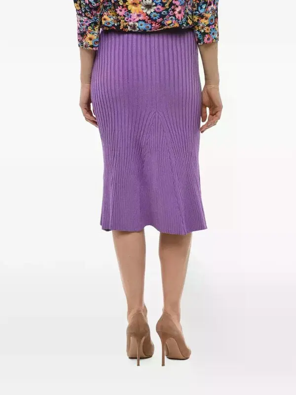 Stella McCartney Rib-knit Midi Skirt