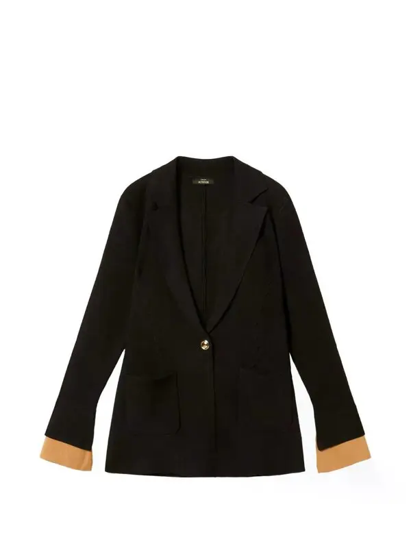 TWINSET Knit Jacket With Contrasting Details