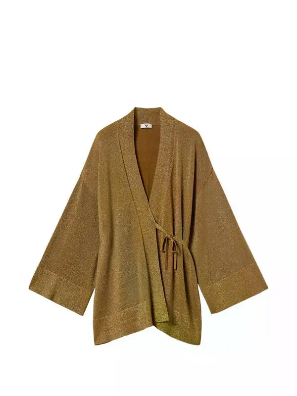 TWINSET Kimono-style Cardigan With Lurex