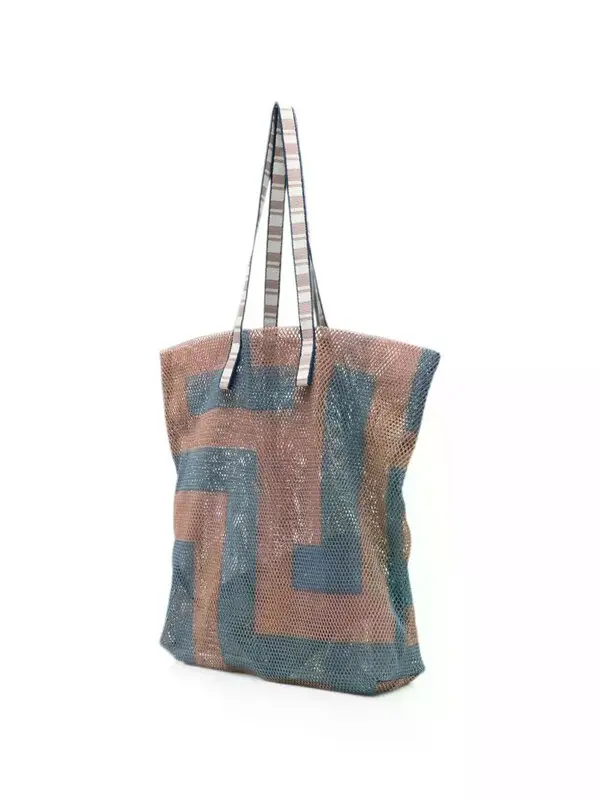 ÉPICE Geometric Pattern Tote Bag