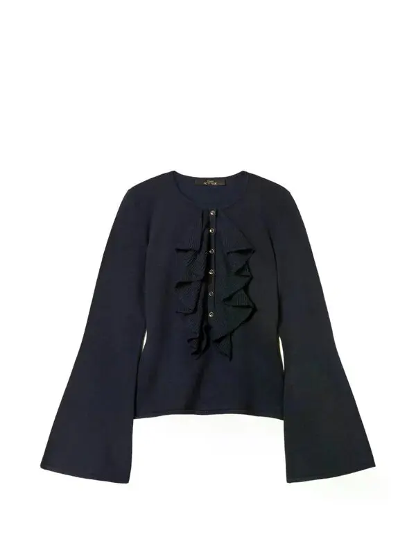 TWINSET Fitted Jumper With Ruffles