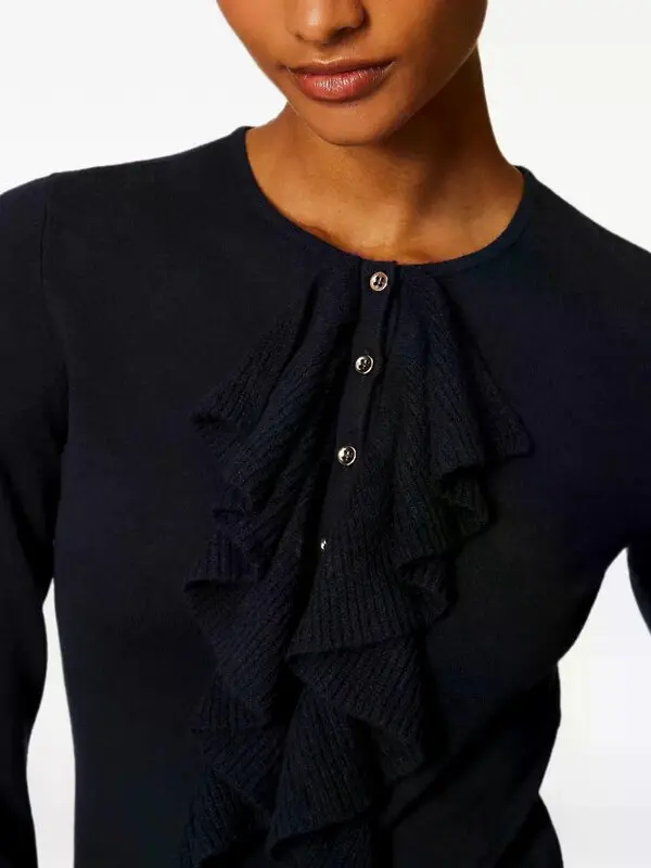 TWINSET Fitted Jumper With Ruffles