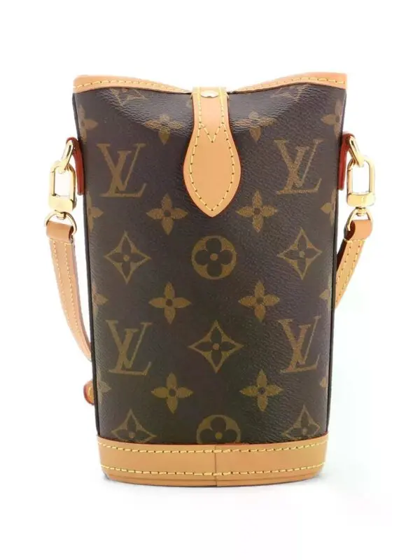 LOUIS VUITTON Fold Me Pouch Monogram Canvas Crossbody Bag - Brown