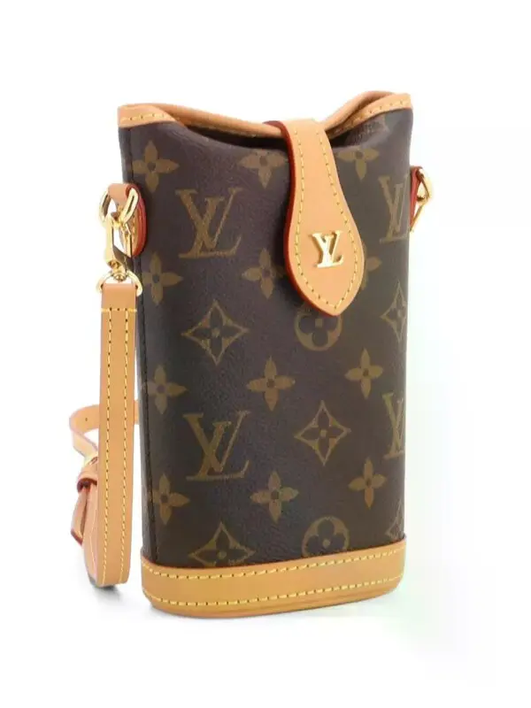 LOUIS VUITTON Fold Me Pouch Monogram Canvas Crossbody Bag - Brown