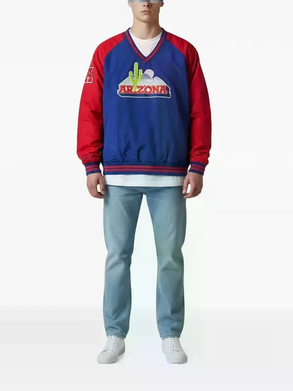 Mitchell & Ness Ncaa Arizona Wildcats Logo-patch Sweatshirt