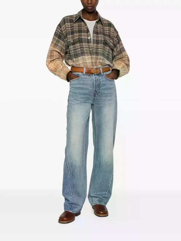 Alexander Wang Logo-detail Belt-loop Jeans