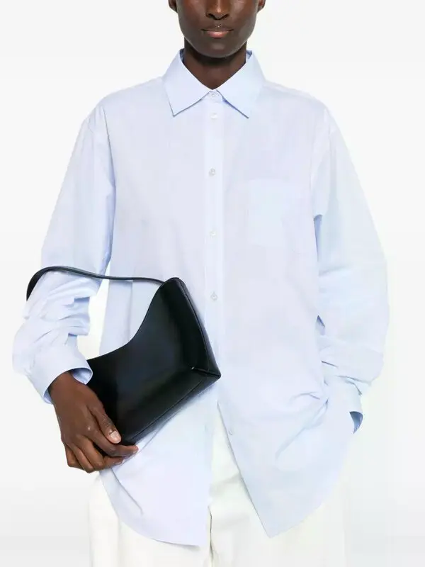THE ROW Alma Leather Shoulder Bag