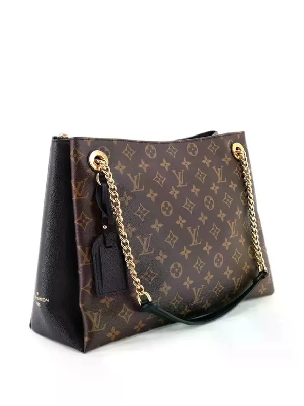 LOUIS VUITTON Monogram Canvas & Leather Shoulder Bag Mm