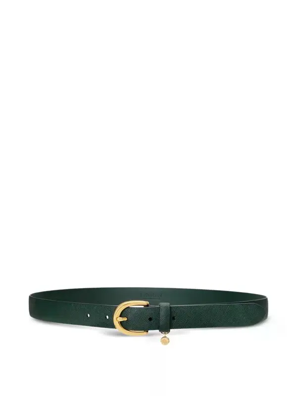 Ralph Lauren Charm Detail Leather Belt - Green
