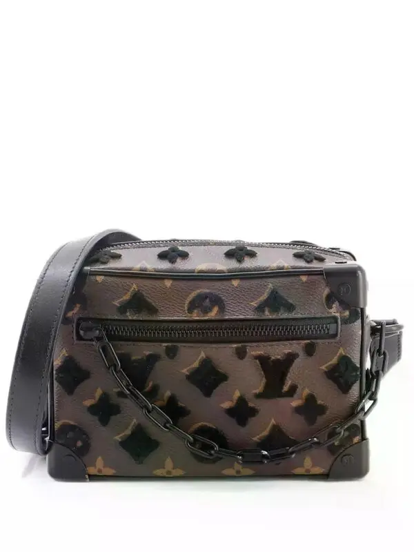 LOUIS VUITTON Soft Trunk Bag Monogram Tuffetage Canvas Mini Crossbody Bag