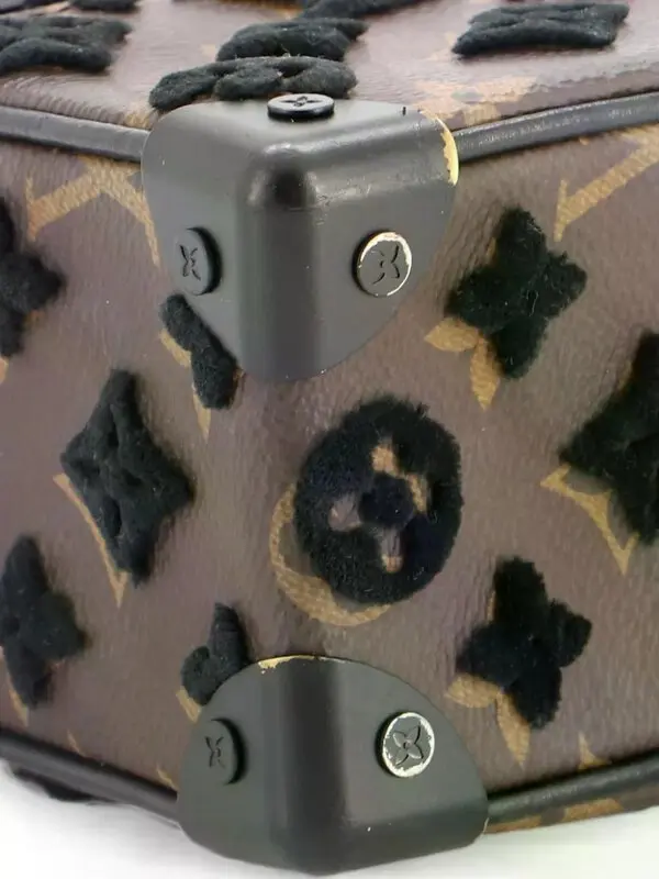 LOUIS VUITTON Soft Trunk Bag Monogram Tuffetage Canvas Mini Crossbody Bag