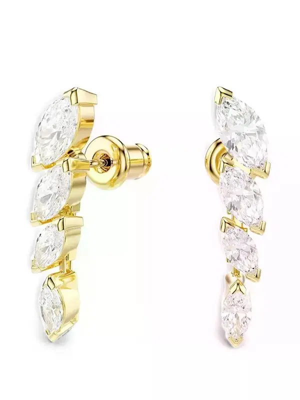 SWAROVSKI Mesmera Crystal-embellished Necklace And Earring Set - Gold