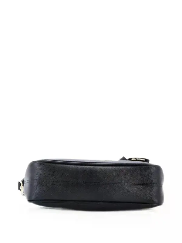 Prada Re-edition 2005 Shoulder Bag Saffiano Leather Small Crossbody Bag - Black