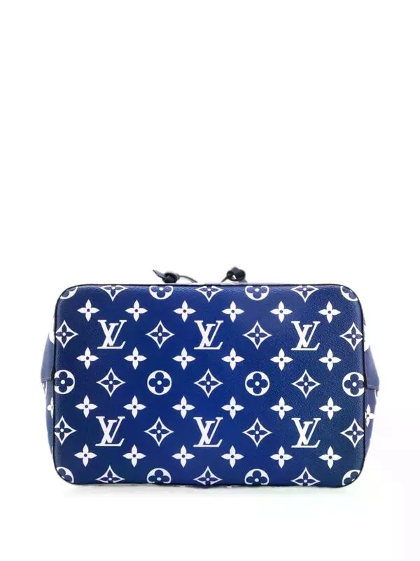 LOUIS VUITTON Escale Monogram Giant Mm Bucket Bag - Blue