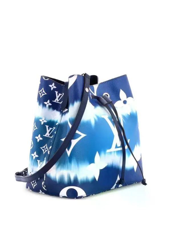 LOUIS VUITTON Monogram Giant Mm Bucket Bag - Blue