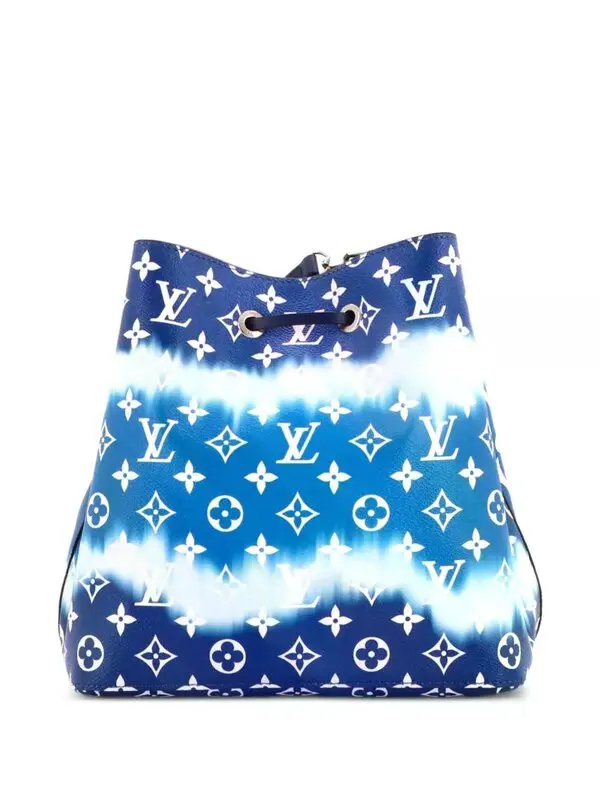 LOUIS VUITTON Monogram Giant Mm Bucket Bag - Blue