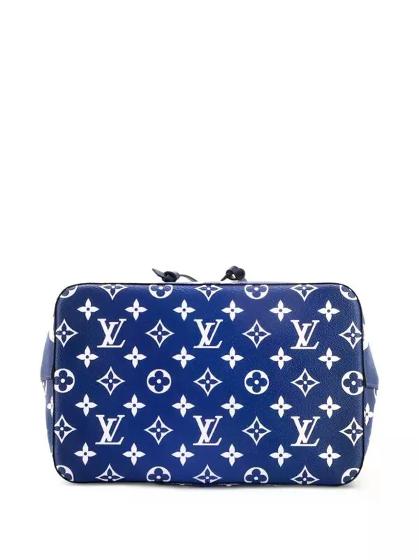 LOUIS VUITTON Monogram Giant Mm Bucket Bag - Blue
