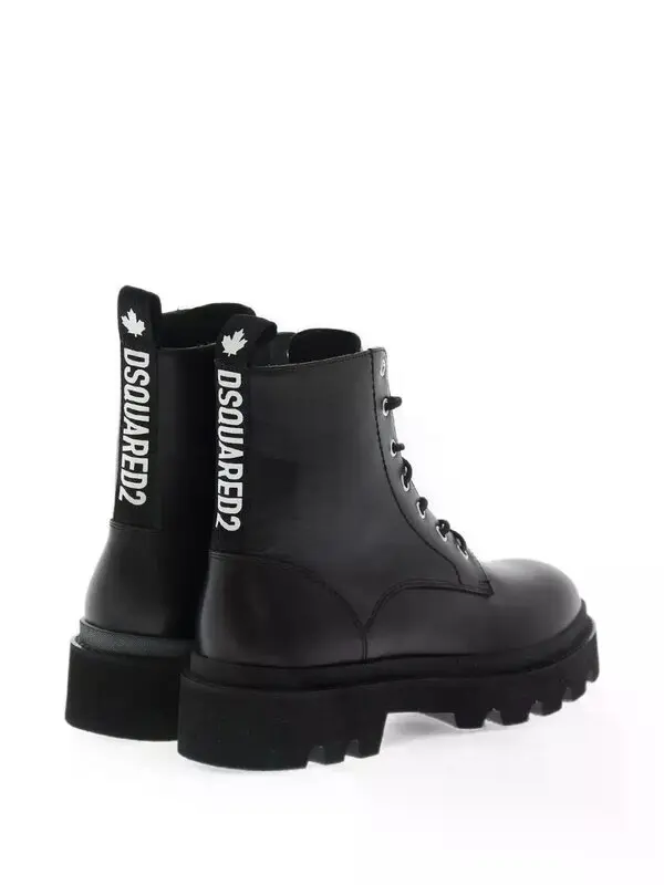 Dsquared2 Lace-up Leather Boots