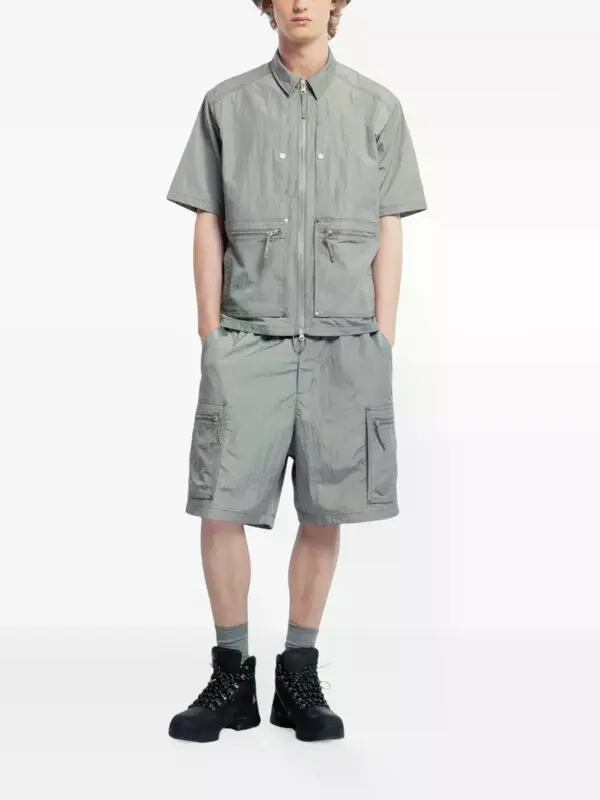 SPOONYARD Zip-up Pocket Shirt