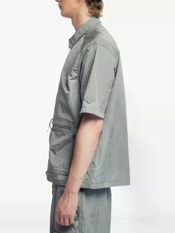 SPOONYARD Zip-up Pocket Shirt