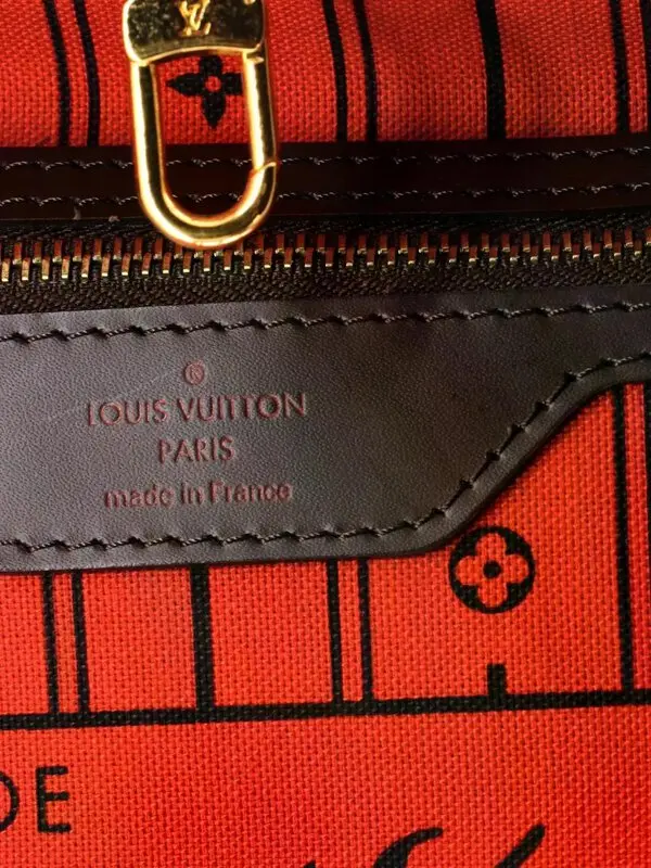 LOUIS VUITTON Neverfull Damier Gm Tote Bag - Brown