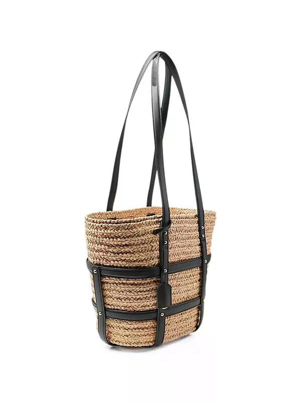 Saint Laurent Woven Cage Shoulder Bag