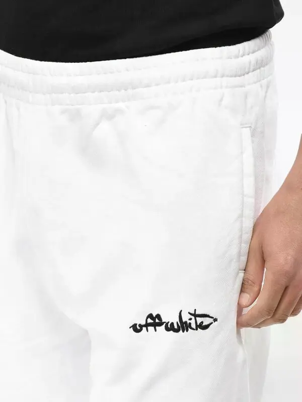 Off-White Logo-embroidered Track Pants