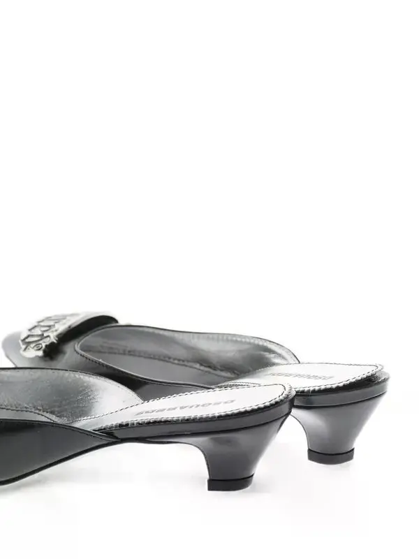 Dsquared2 Gothic Mule Sandals With Stiletto Heel