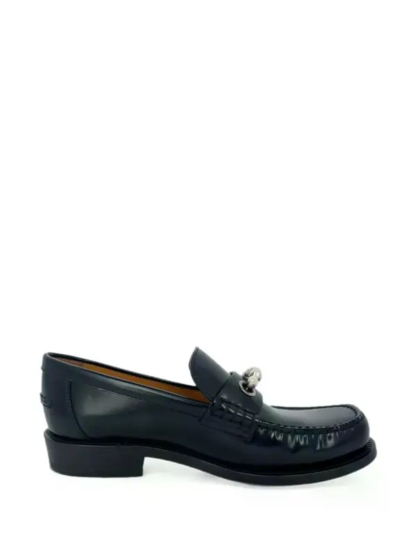 Dior Pearl Embellished Loafers