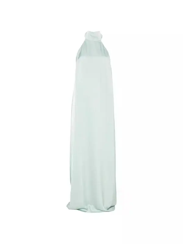 THE ARCHIVIA Riviera Halterneck Backless Maxi Dress