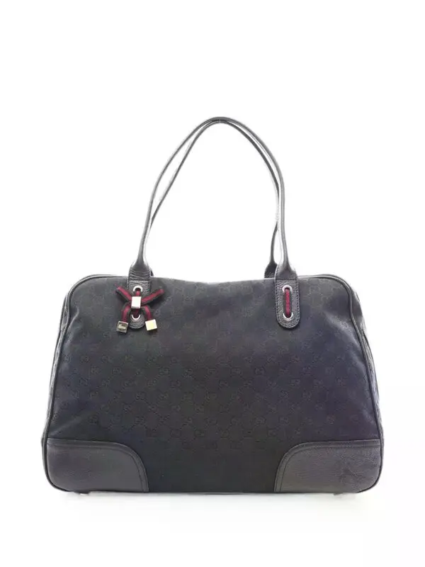 Gucci Gg Supreme Princy Tote Bag - Blue