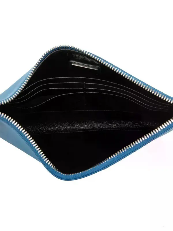 Prada 2000-2013 Saffiano Wristlet Clutch Bag