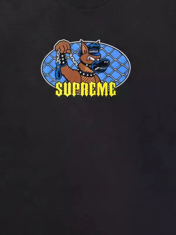Supreme Leash Graphic-print T-shirt - Black