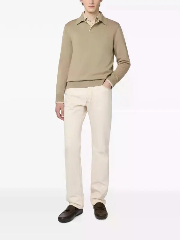 TOD'S Polo Shirt In Merino Wool