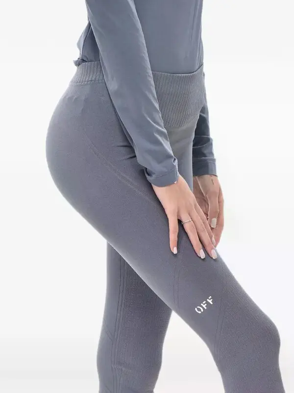 Off-White Logo-print Seamless Leggings